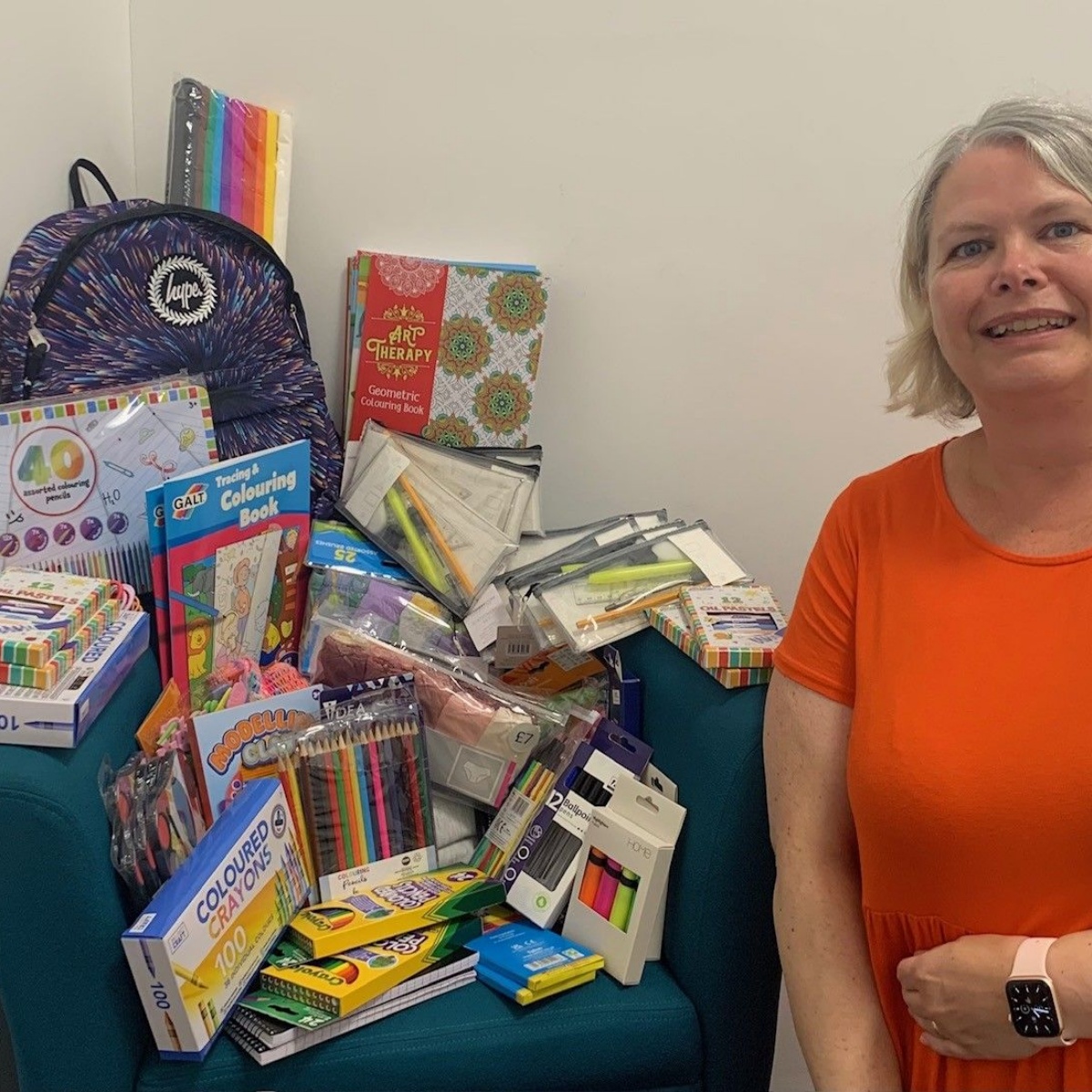 Collaborative Learning Trust - Staff donate to Precious Orphans